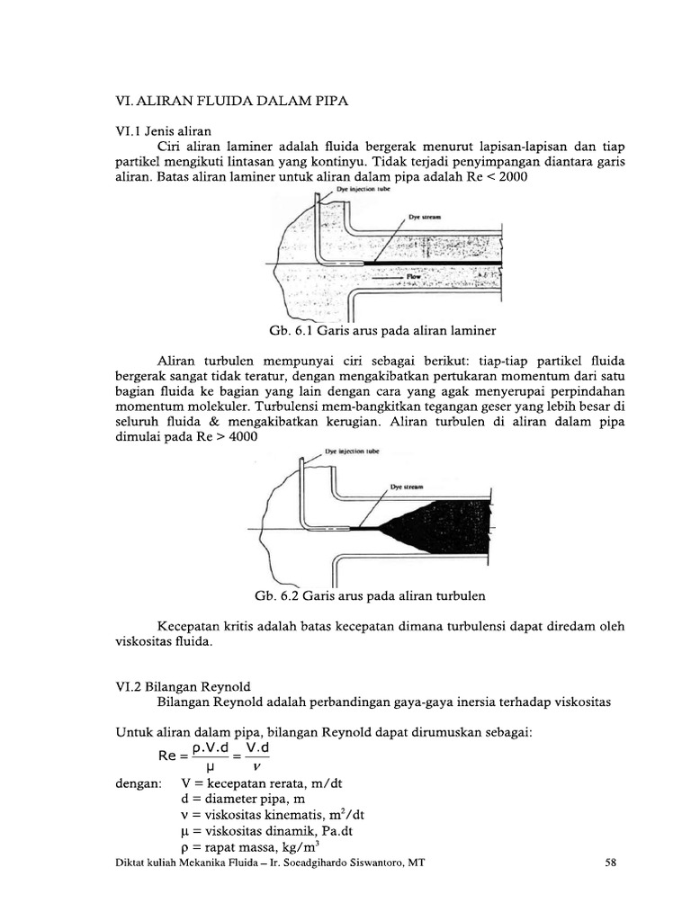 2.aliran Fluida Dalam Pipa | PDF