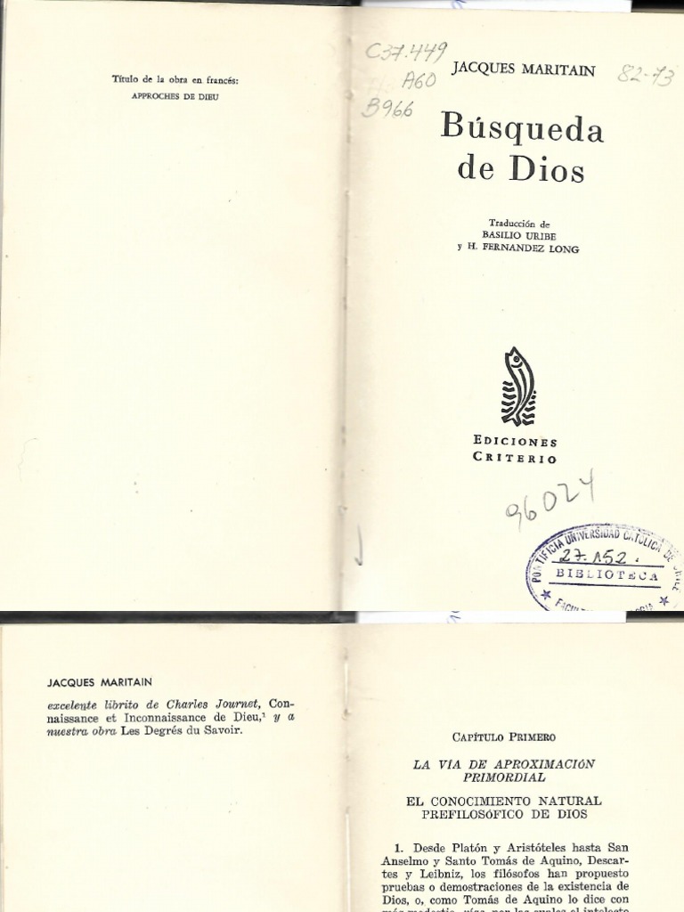 Busqueda de Dios | PDF