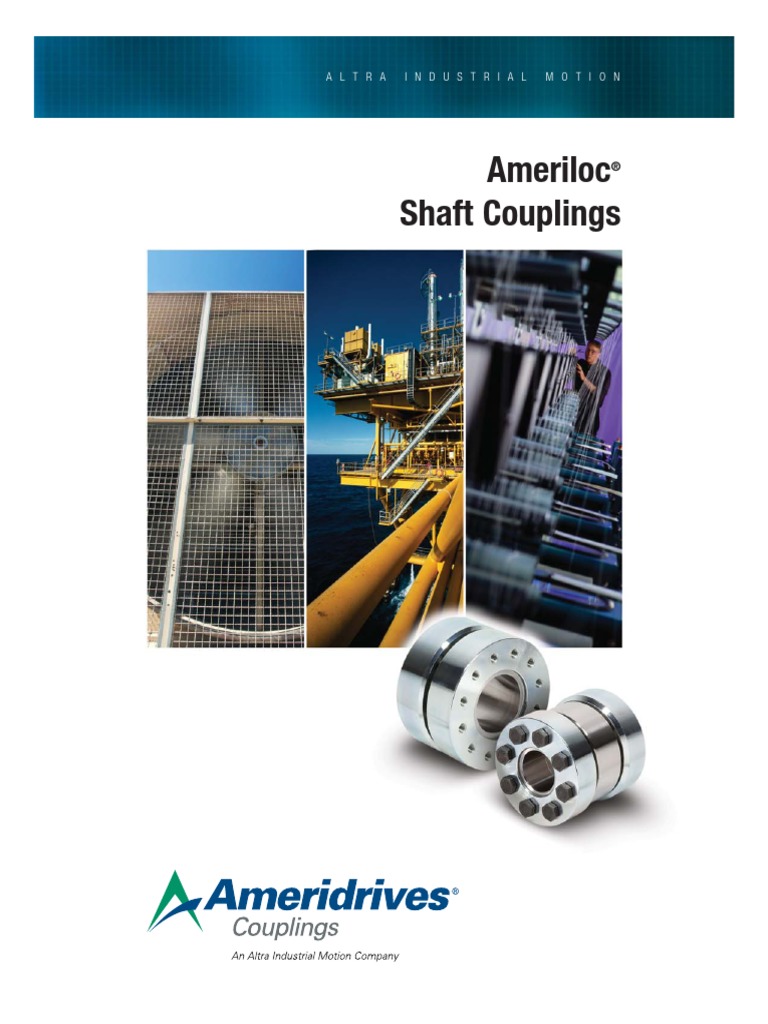 Ameriloc Shaft Couplings | PDF | Machines | Mechanical Engineering