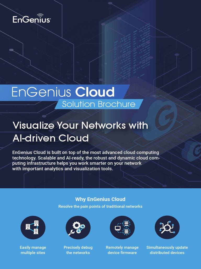 2020 EnGenius Cloud Solution Brochure - v1 | PDF | Cloud Computing | Wi Fi
