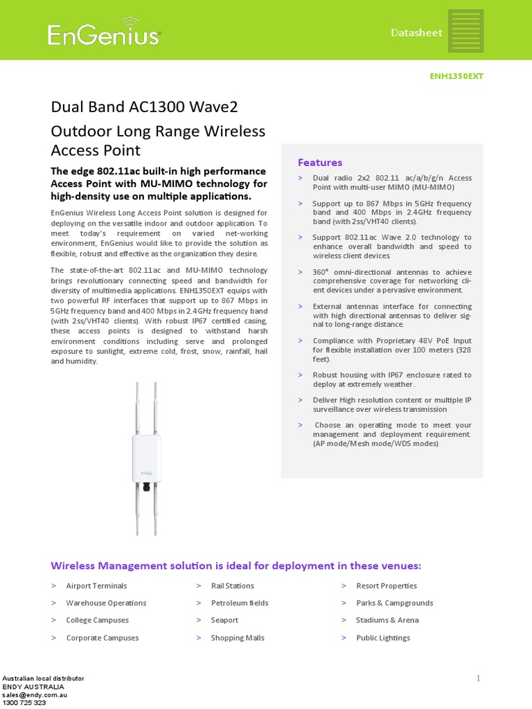 MUY IMPORTANTEEEEEE ENH1350EXT Data Sheet - 180621 - SG - 0 | PDF ...