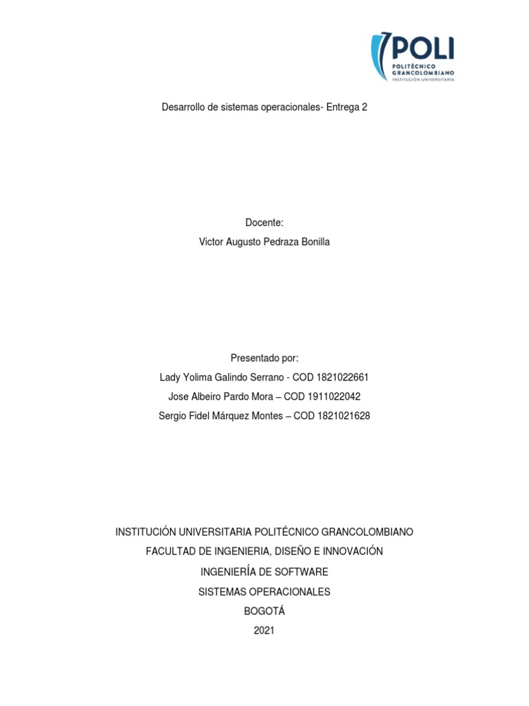 Desarrollo de Sistemas Operativos en Java | PDF | Java (lenguaje de ...