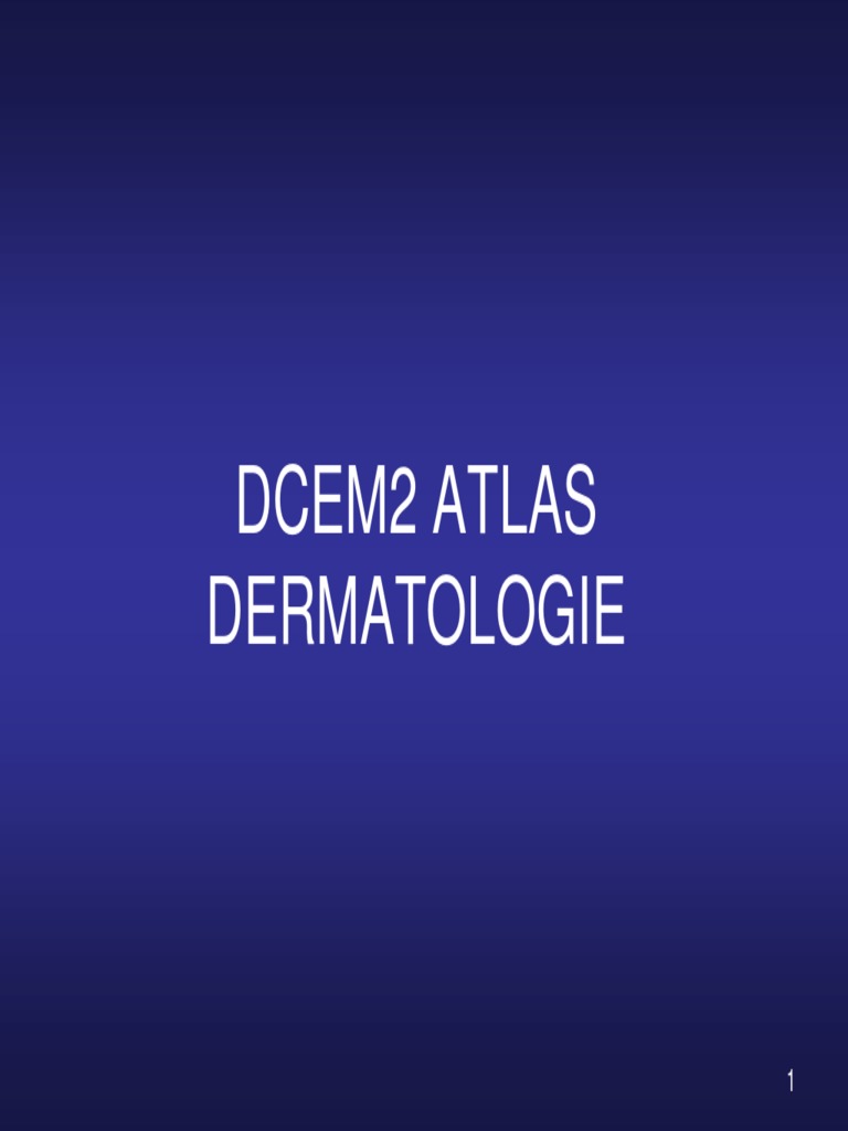 Atlas Dermato | PDF | Mélanome | Dermatologie