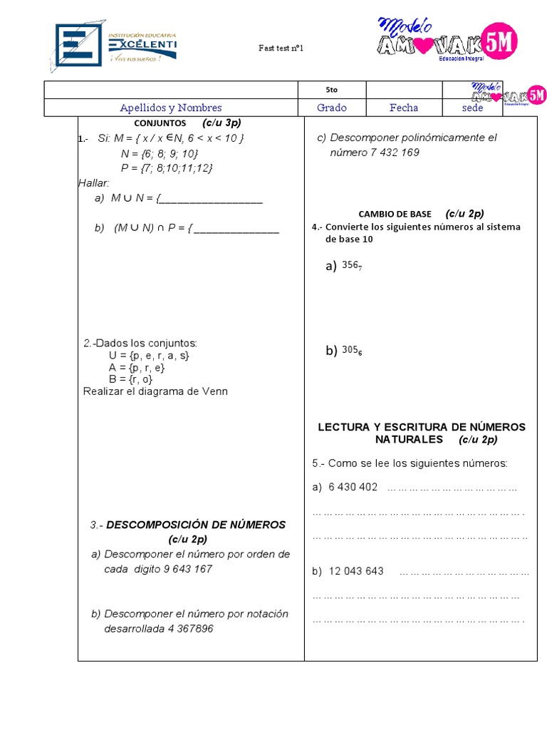 Fast Test 5to | PDF