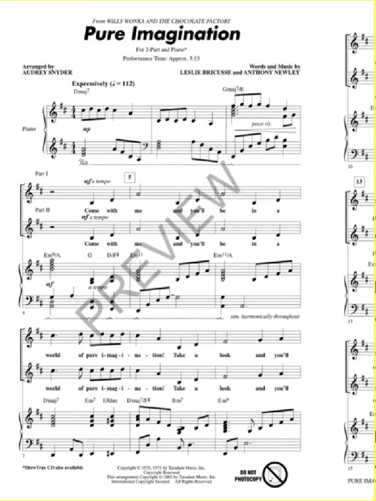 Pure Imagination | PDF