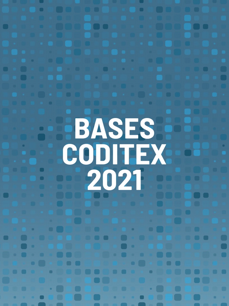 Bases Coditex 2021 | PDF | Citación | Ingeniería