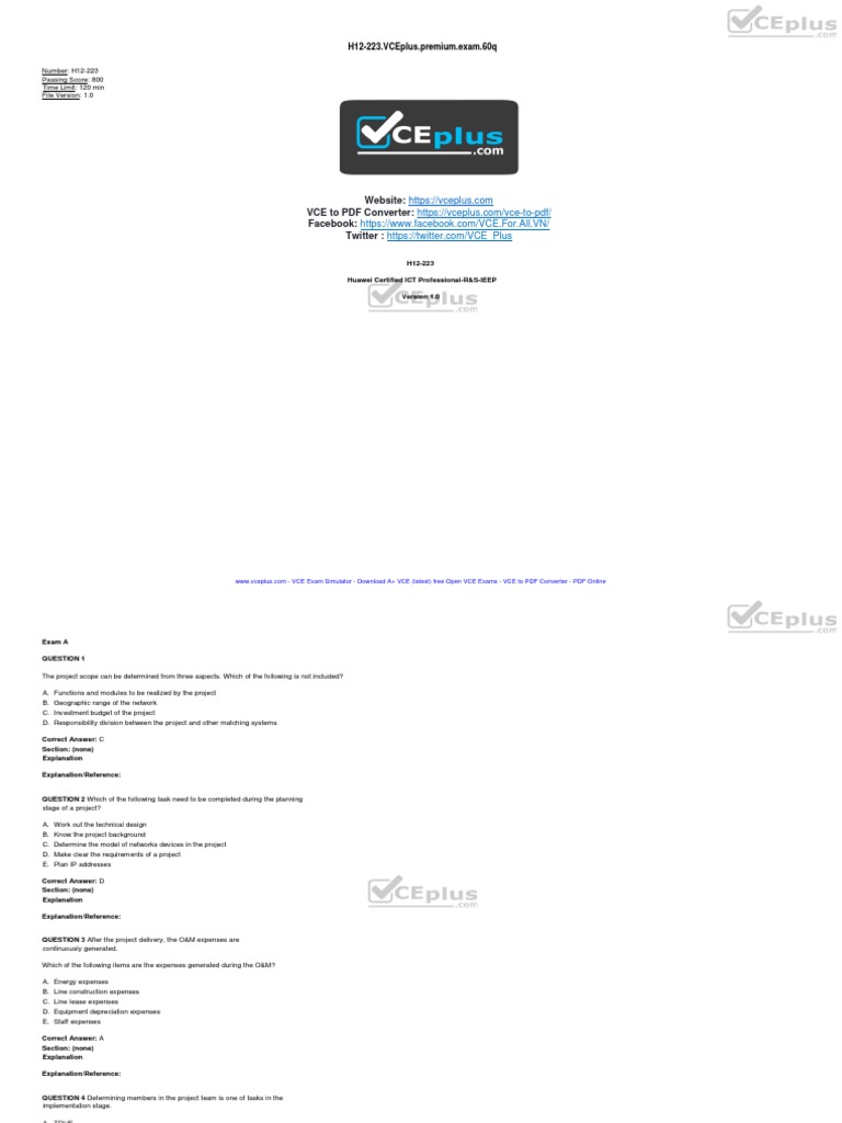 HCIP Routing Switching | PDF | Computer Network | Network Switch