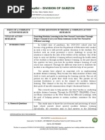 School Paper Layout | PDF | Distance Education