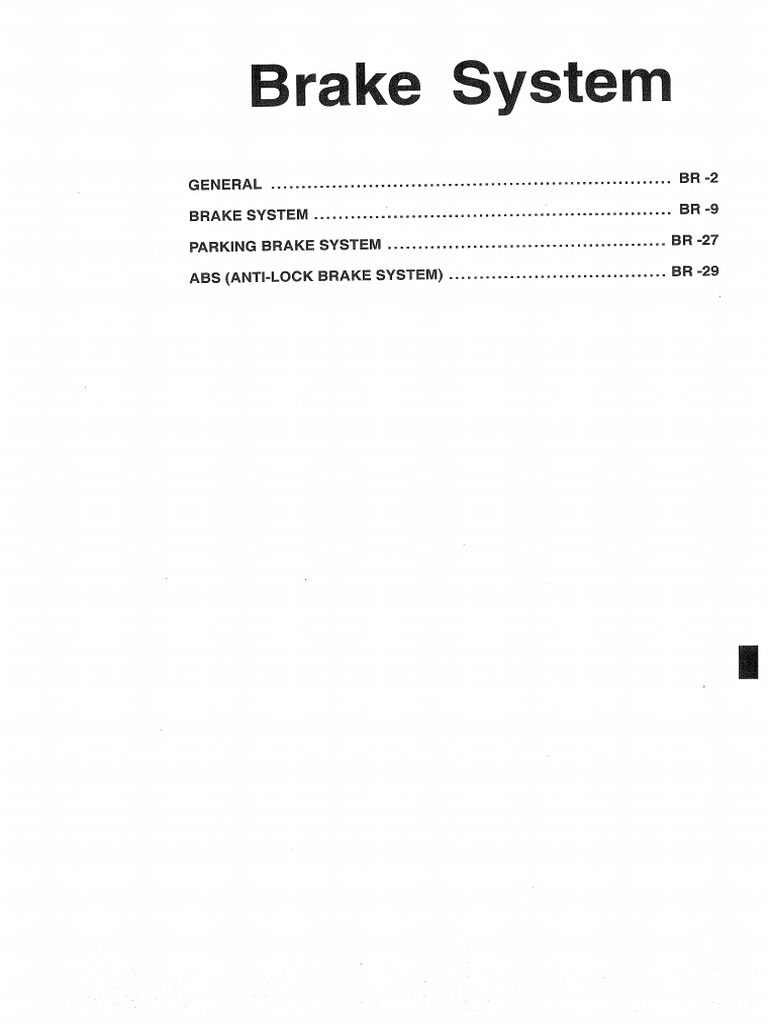 Matrix Workshop - Brake System | PDF
