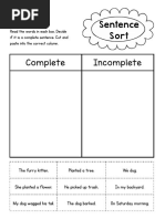 Compound Word Activities Using If You Give A Pig A Pancake | PDF