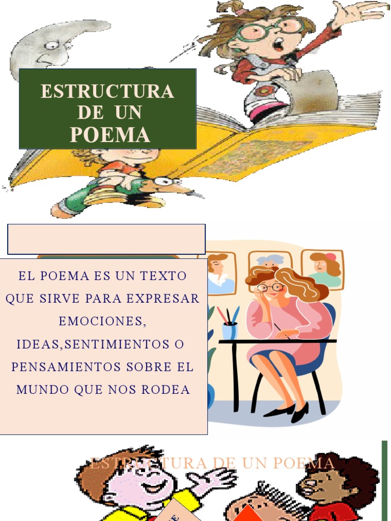 'Estructura Del Poema 8.40 | PDF | Poesía | Idiomas