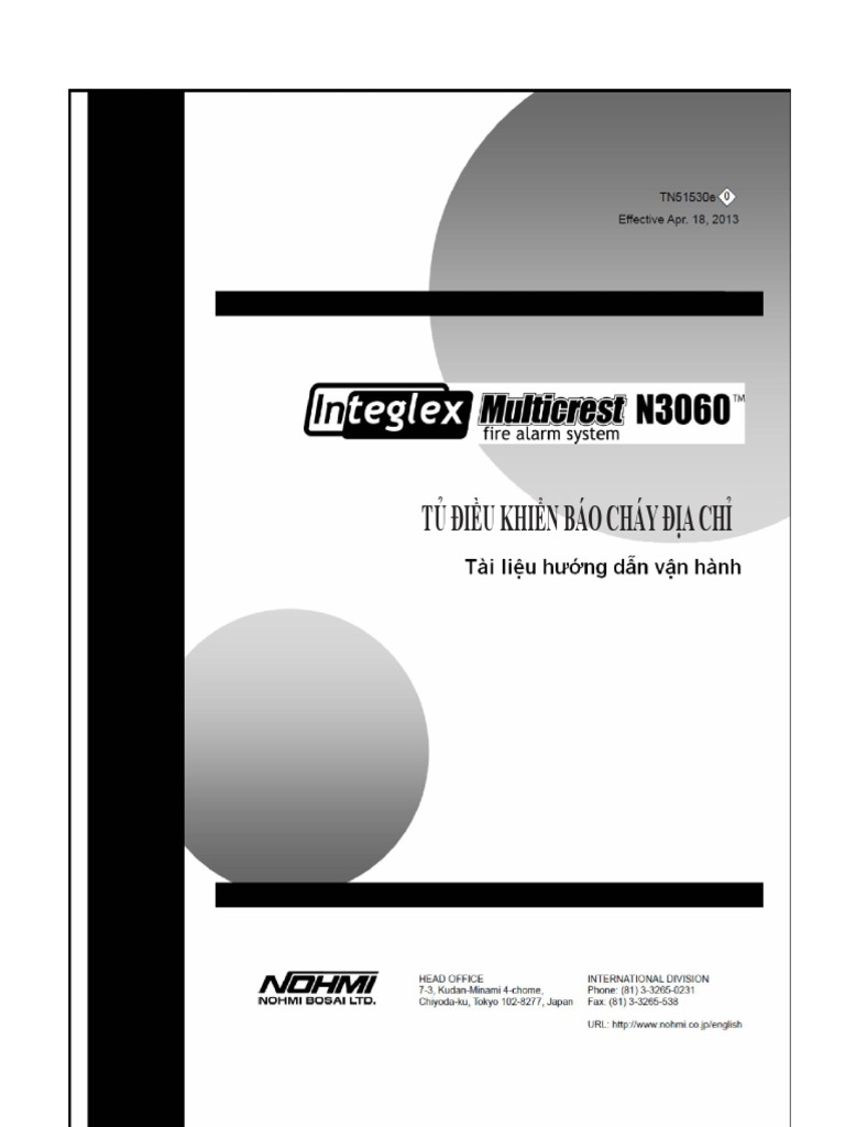 Huong Dan Van Hanh N3060 - Panel | PDF