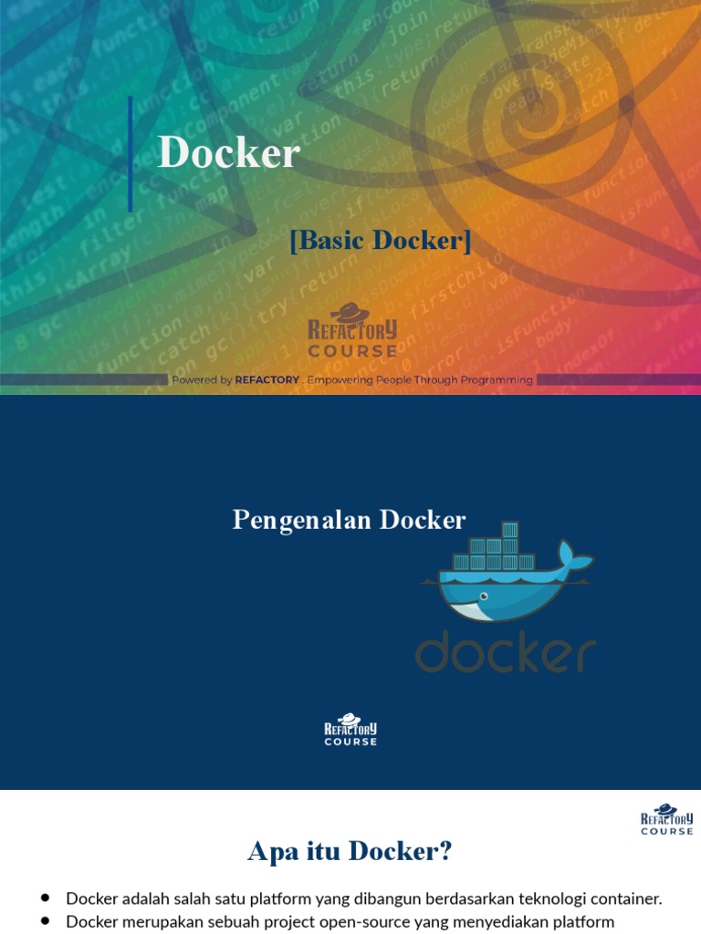 Docker Basic | PDF