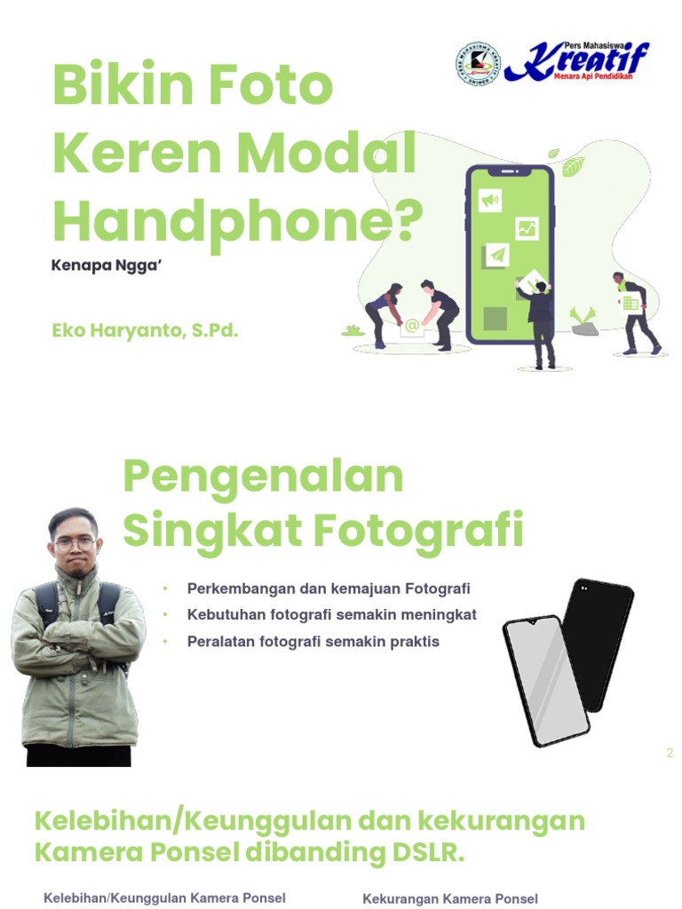 Memulai Karier Fotografi dengan Modal Handphone | PDF
