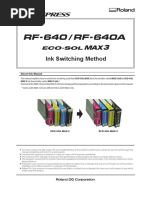 Roland Error Codes and Solutions Guide | PDF | Thermostat | Electric Motor