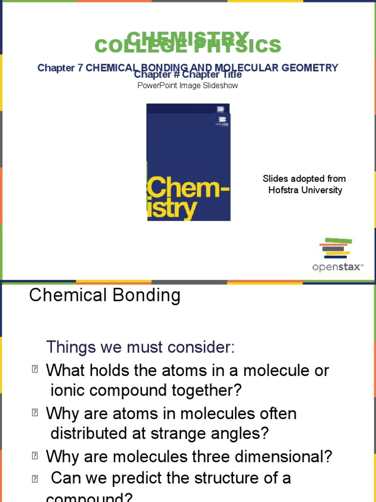 Chapter - 7 Slides - General Chemistry - Open Stax | PDF | Chemical ...