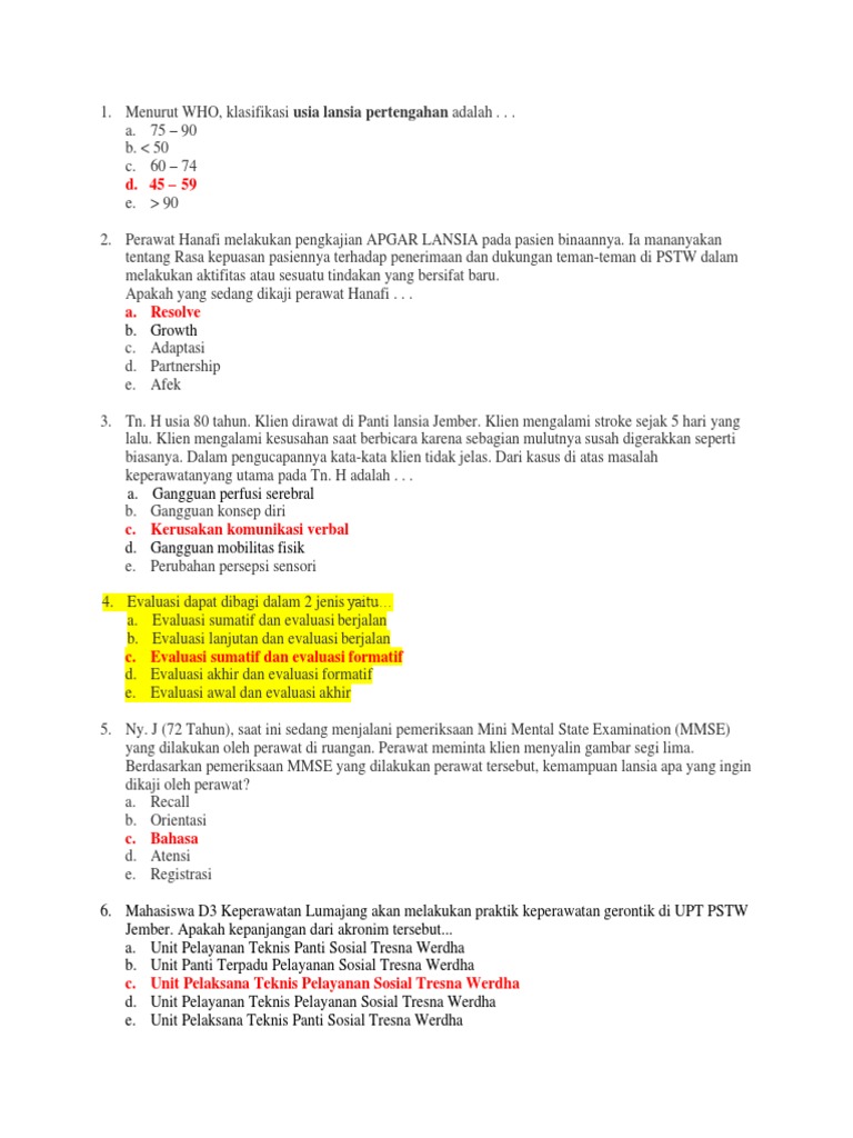 LATIHAN UAS + 100 SOAL (1) - Dikonversi-Dikonversi | PDF | Pengembangan Diri | Kesehatan Holistik