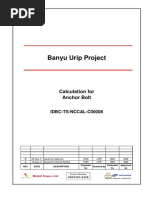 Anchor Bolt Projection Guidelines | PDF