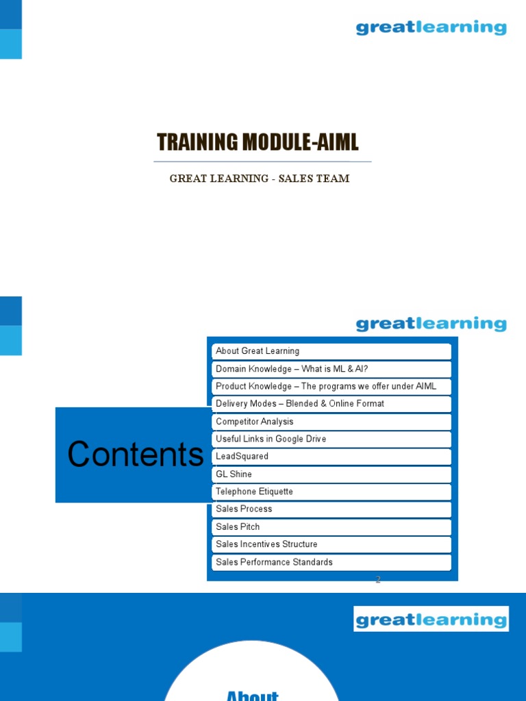 PGP AIML Training (Domestic) | PDF | Artificial Intelligence ...