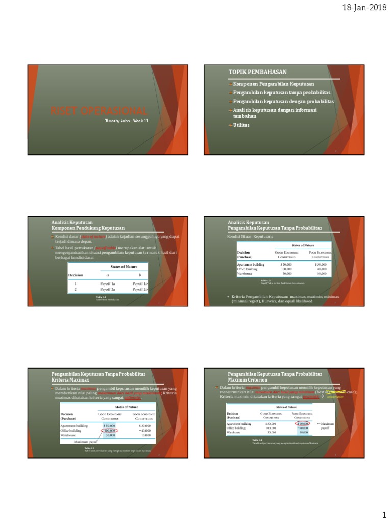 Riset Operasional-11 | PDF