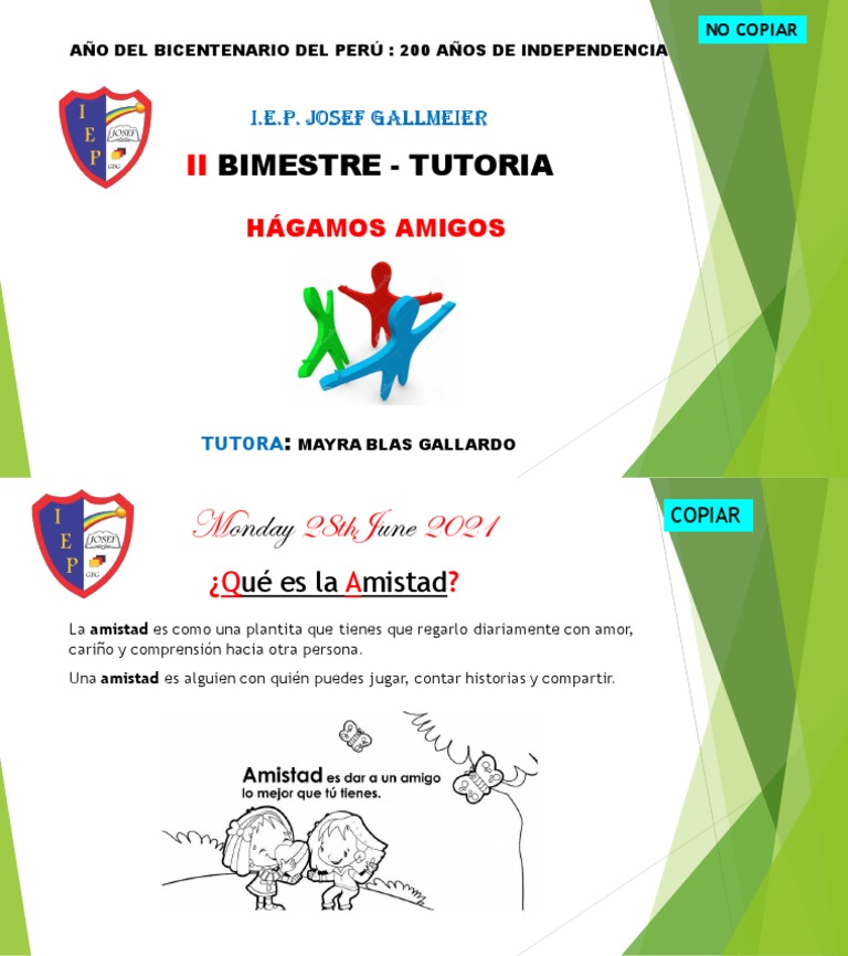 La Amistad: Cultivando Relaciones Saludables | PDF