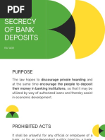 RA 1405 Law On Bank Secrecy of Bank Deposits | PDF | Money Laundering ...
