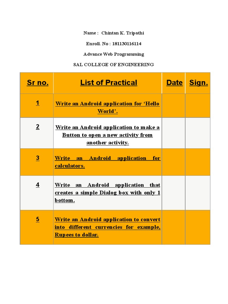 Android Application Development Practices | PDF | Application Software ...