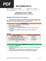 Ecd B Learner Assessment Test-1 | PDF