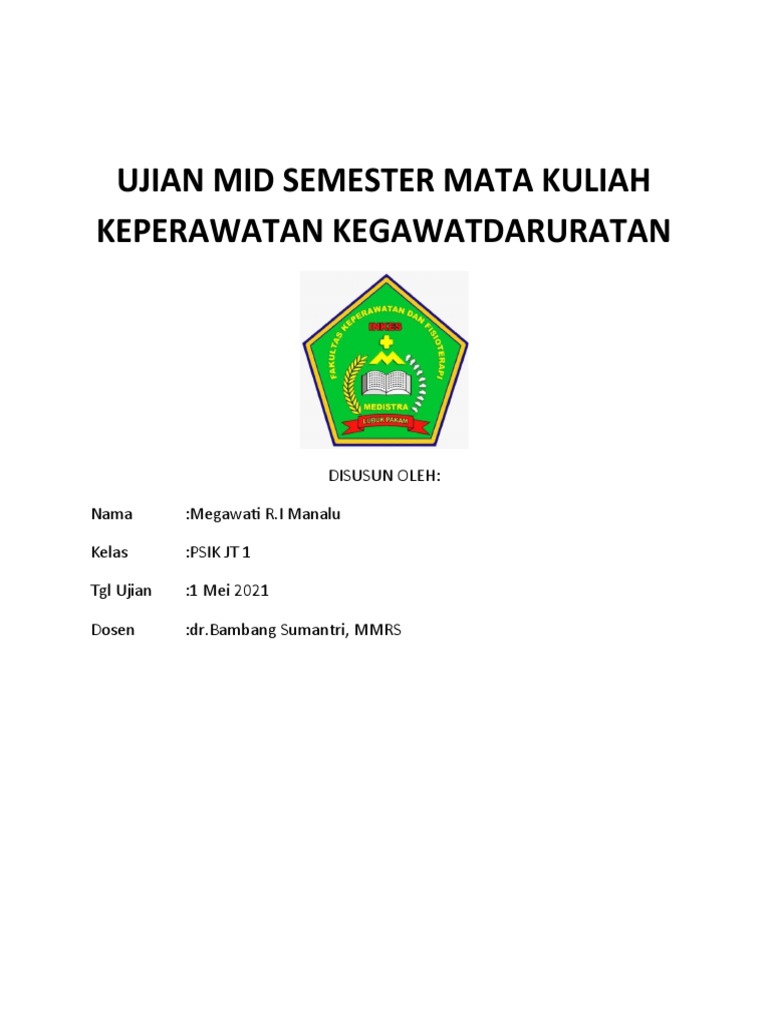 2 DR - Bambang MID SEM 1-5 2021 | PDF
