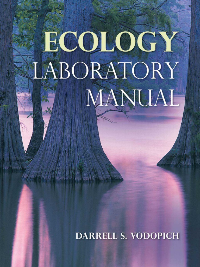 Ecology Laboratory Manual | PDF | Standard Deviation | Mean