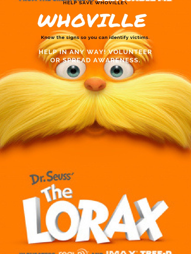 The Lorax Poster Board | PDF | Nature