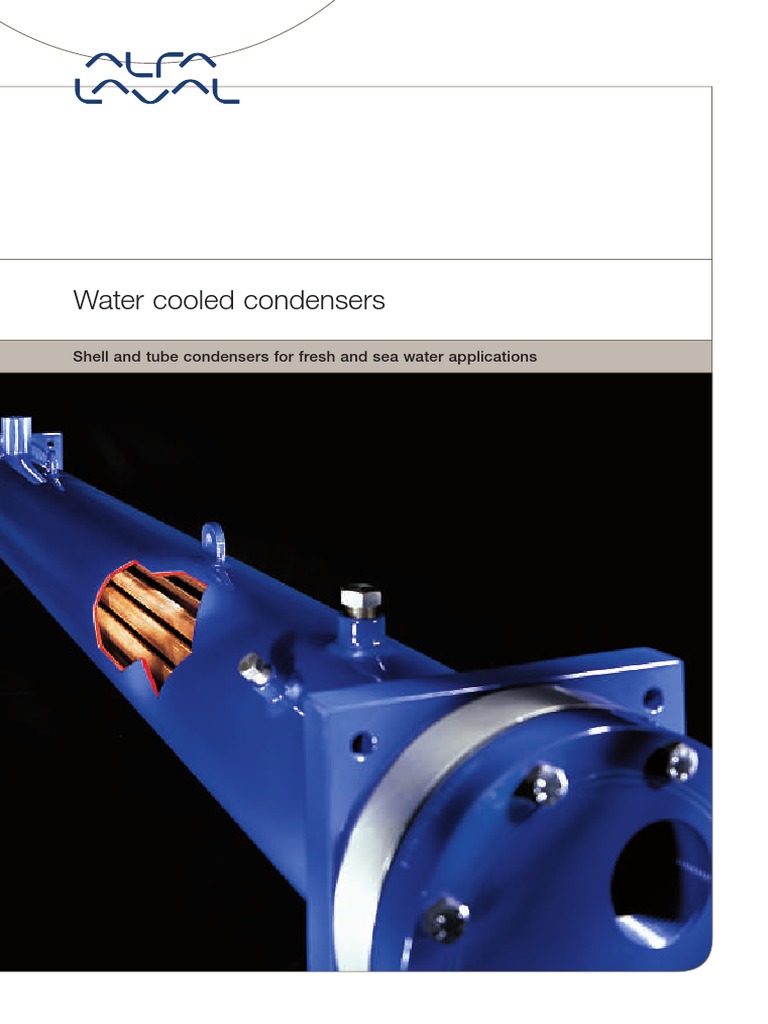 Water Cooled Condensers 2008 | PDF | Heat Exchanger | Pipe (Fluid ...