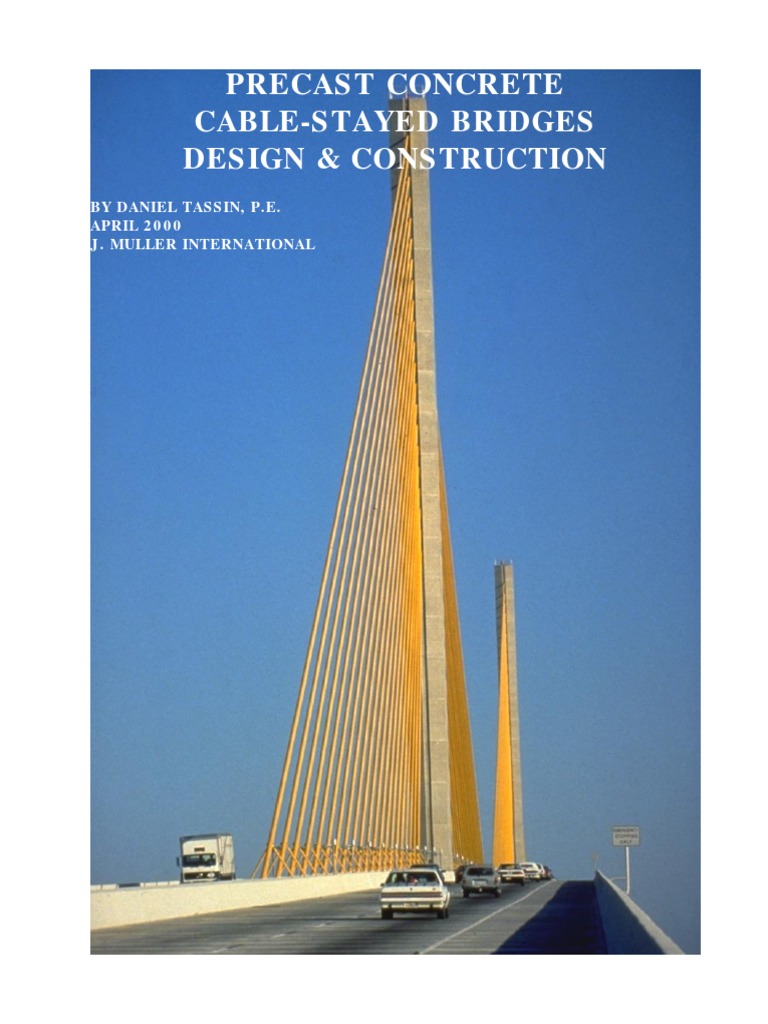 Cable-Stayed Bridge Design Overview | PDF | Beam (Structure) | Bridge