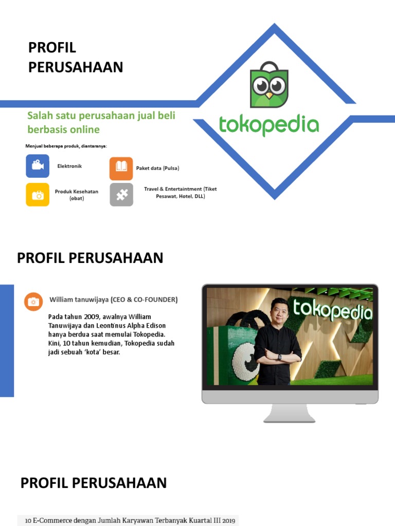 Profil Tokopedia | PDF