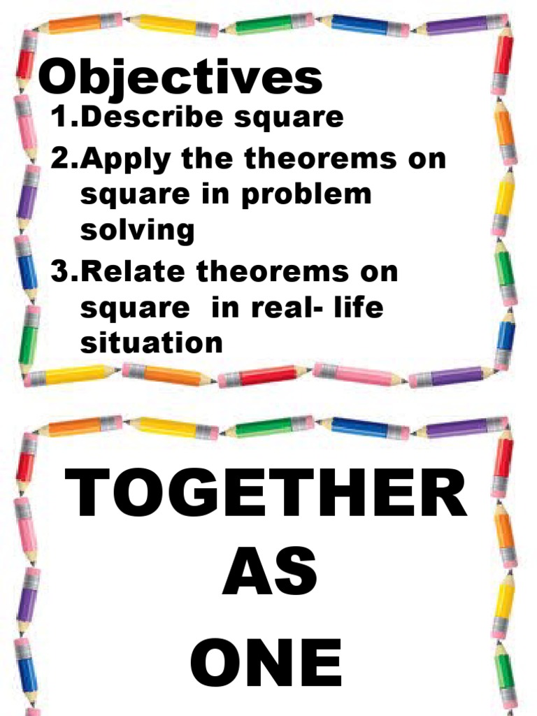 Theorems On Square | PDF