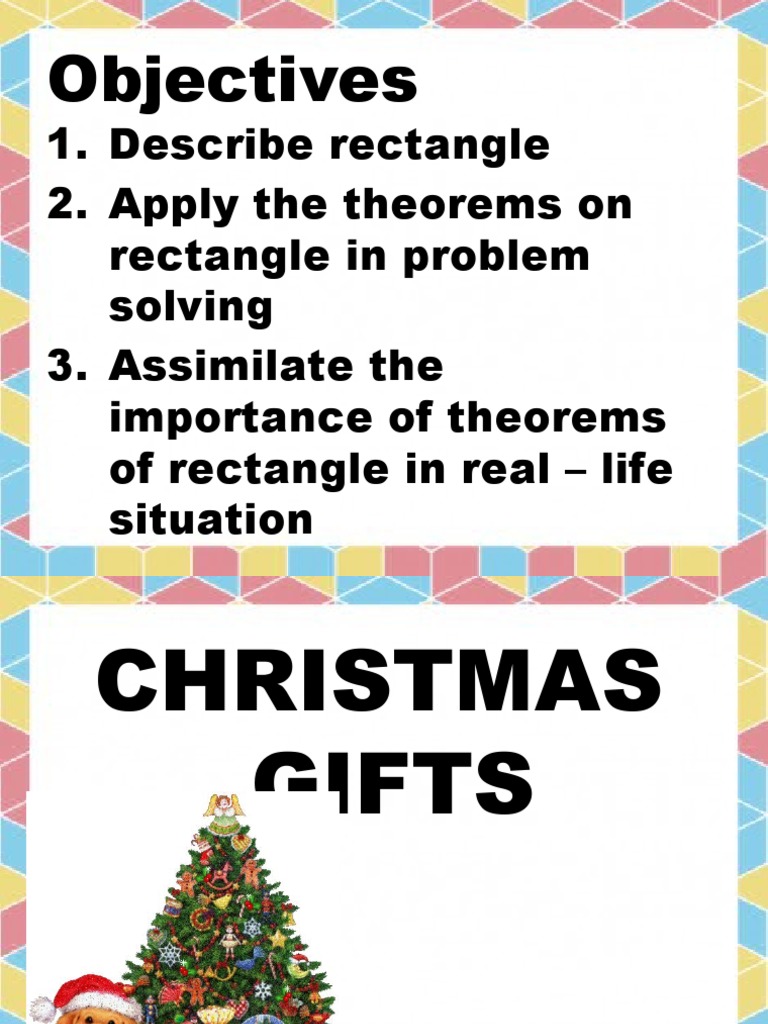Rectangle Theorems and Activities Guide | PDF