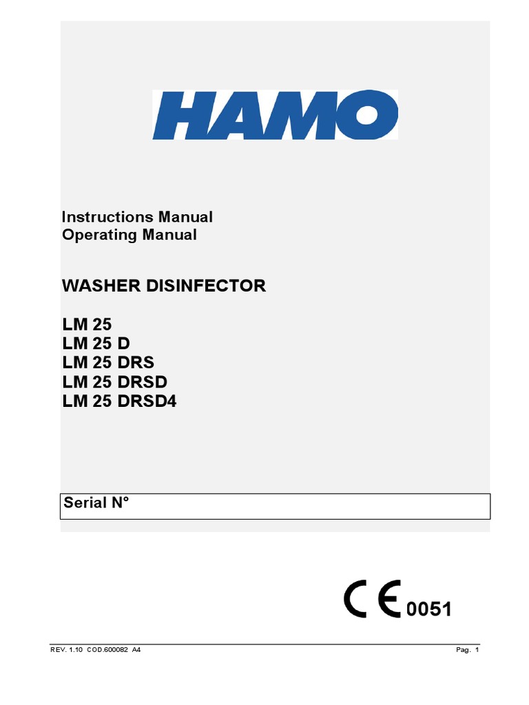 Hamo LM25 | PDF | Washing Machine | Pipe (Fluid Conveyance)