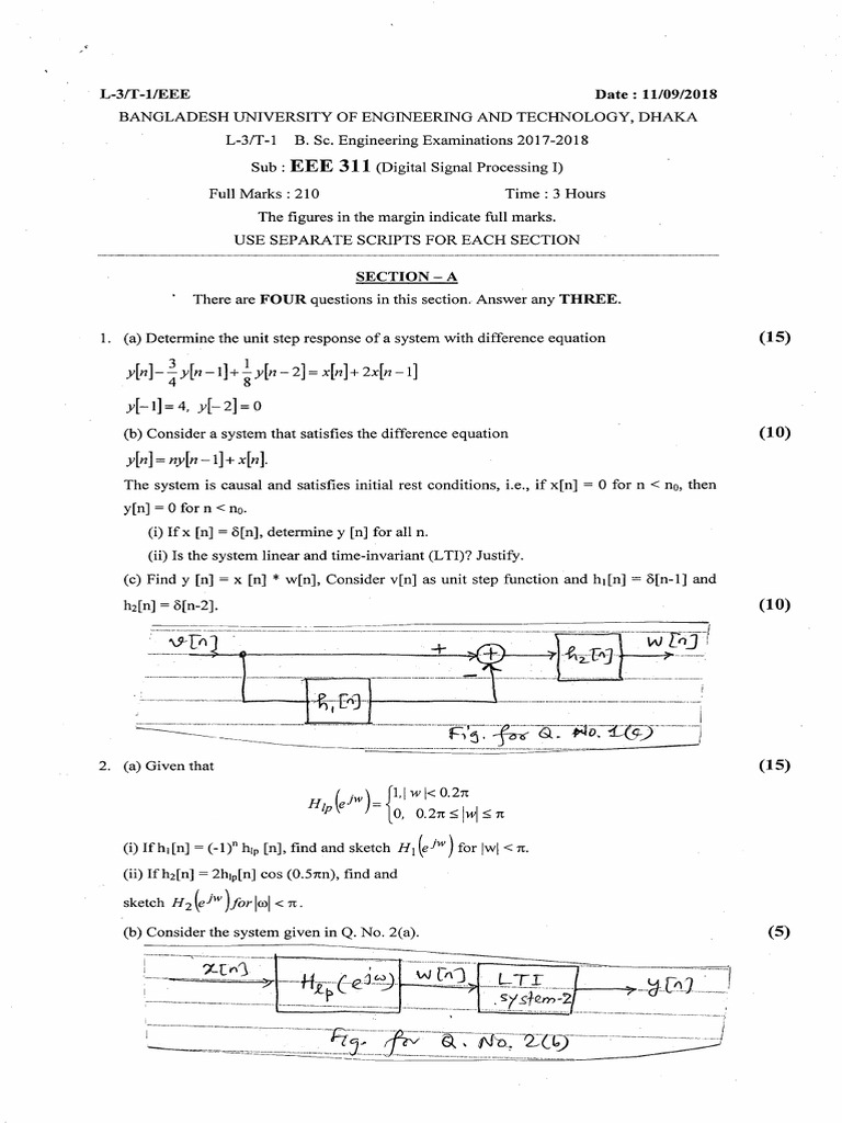 Eee311 Term | PDF | Discrete Fourier Transform | Electronics