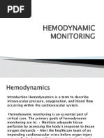 Normal Hemodynamic Parameters Overview | PDF | Blood Pressure | Diastole