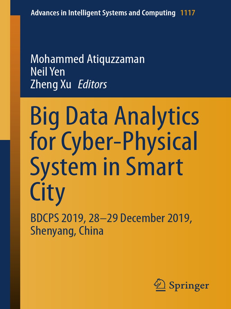 4 2020 Big Data Analytics For Cyber-Physical System in Smart City - 663 ...