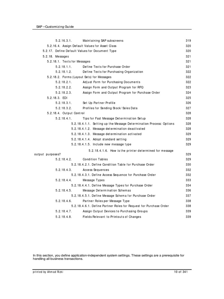 SAP - Customizing Guide: Printed by Ahmad Rizki | PDF | System | Currency