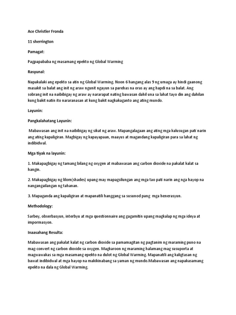 Konseptong Papel (Filipino) | PDF