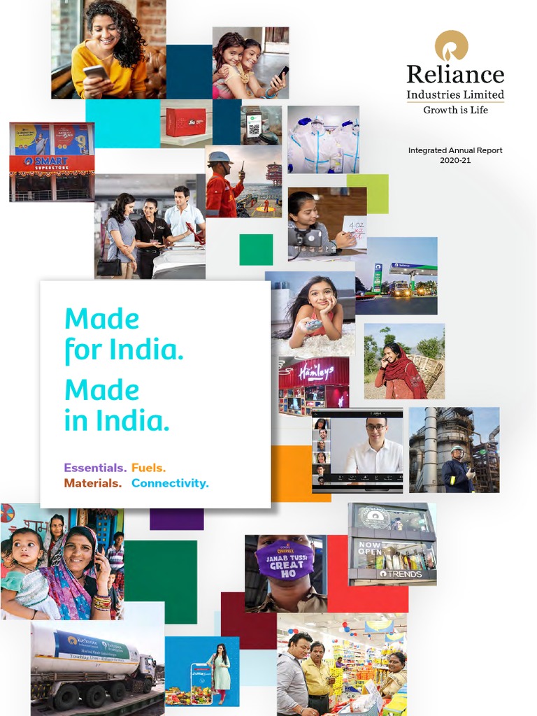 RIL Integrated Annual Report 2020 21 | PDF | Corporate Social ...