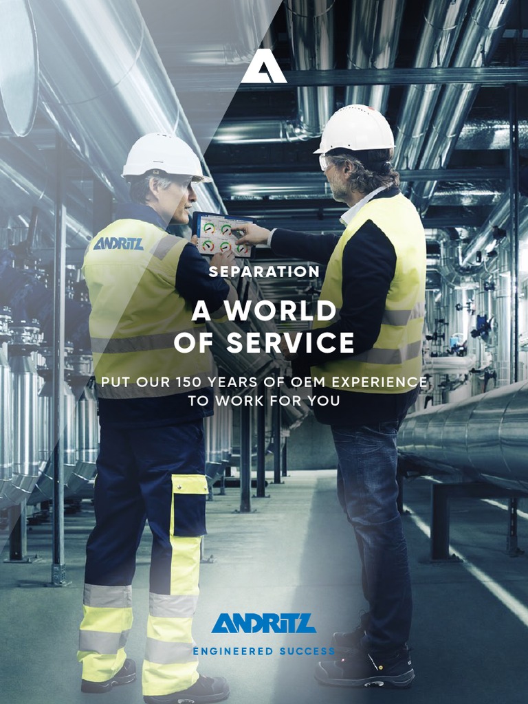 ANDRITZ Separation - Your Full-Service Provider | PDF | Automation | Nature