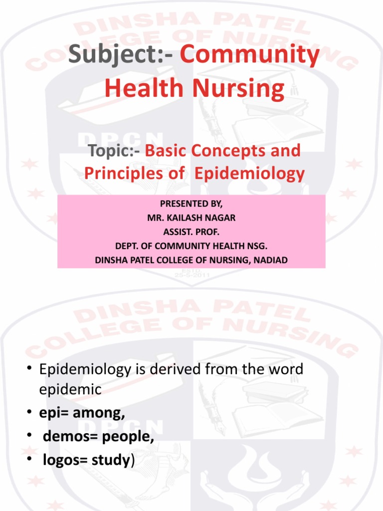Basic Concepts of Epidemiology | PDF | Epidemiology | Cohort Study
