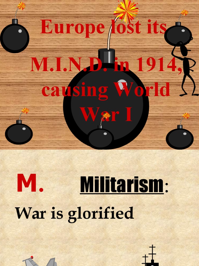 Causes of Wwi - Mind | PDF
