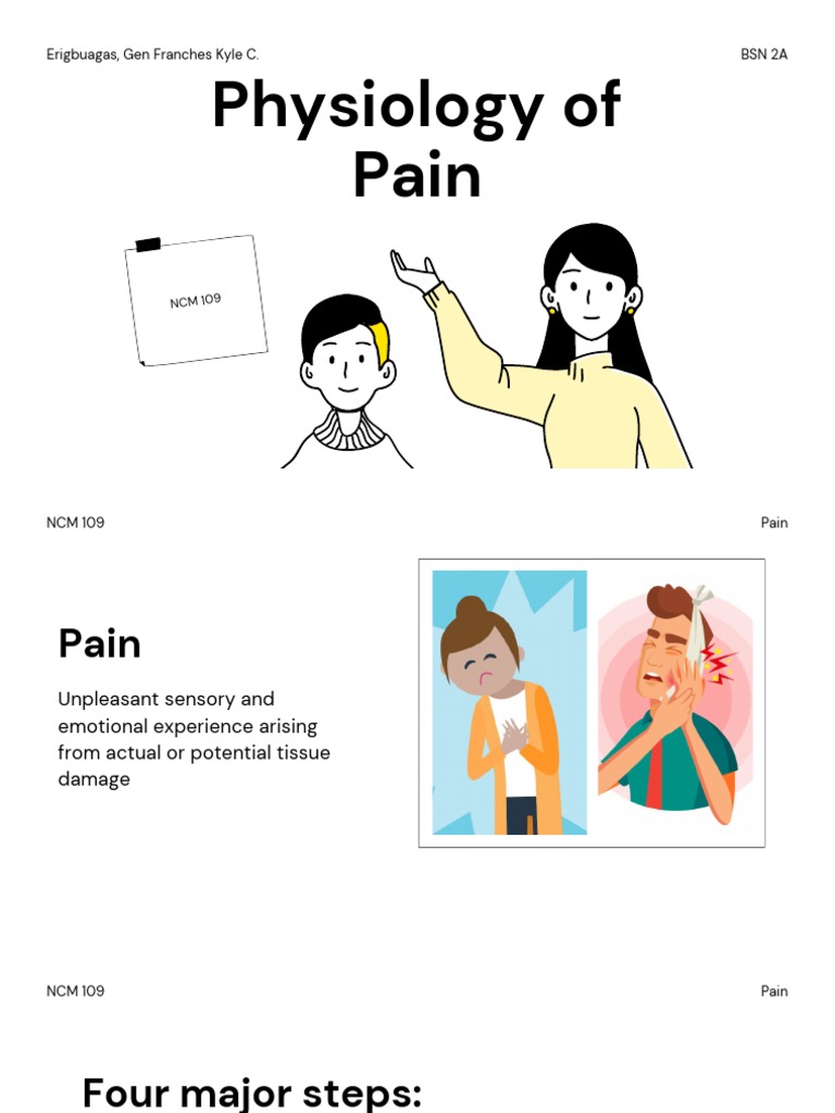 Pathophysiology of Pain | PDF