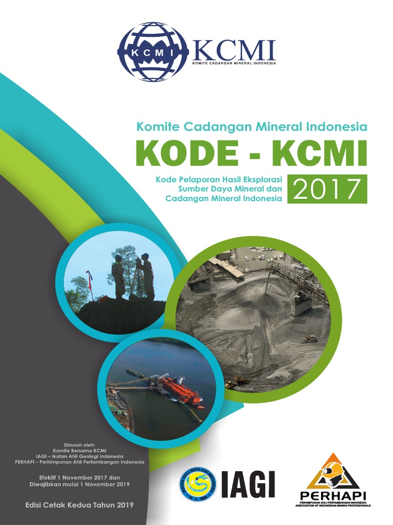Kode KCMI 2017: Standar Pelaporan Mineral | PDF