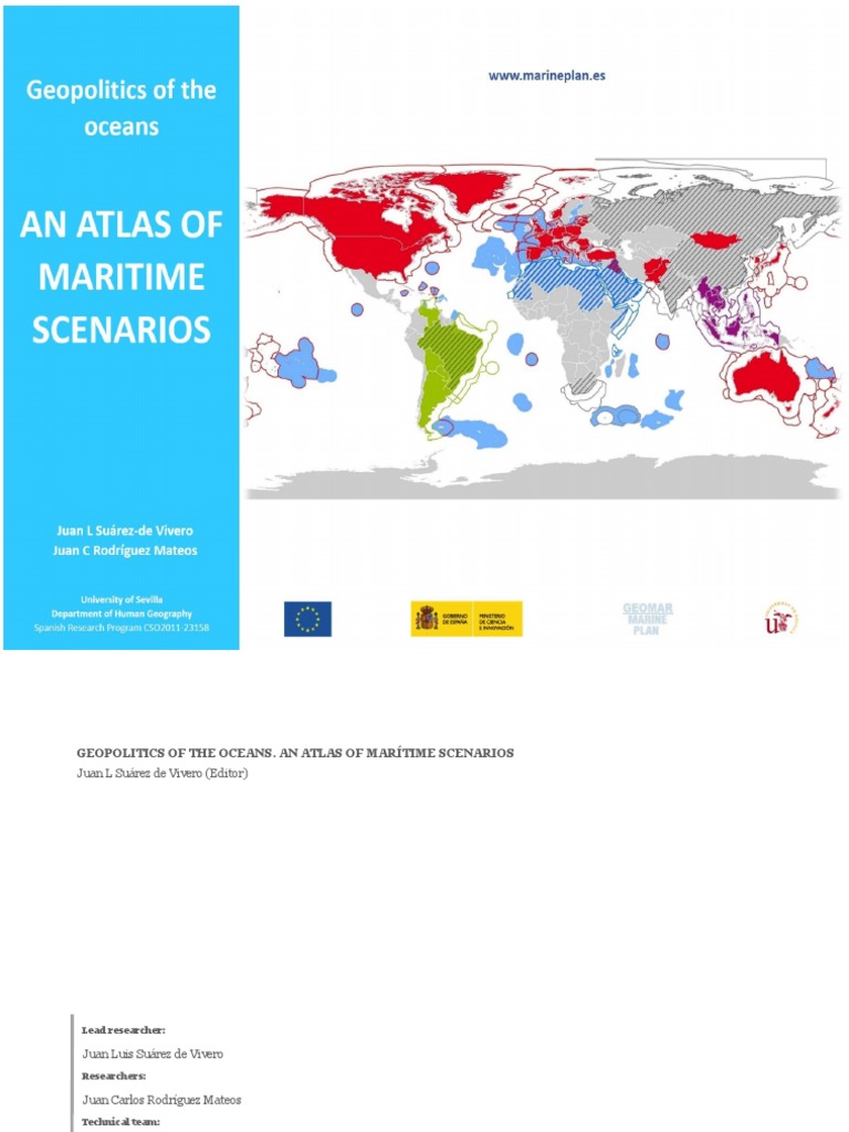 Geopolitics of The Oceans, An Atlas of Maritime Scenarios | PDF ...