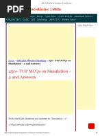 300+ TOP MATLAB Objective Questions and Answers | PDF | Matlab | Variable (Computer Science)